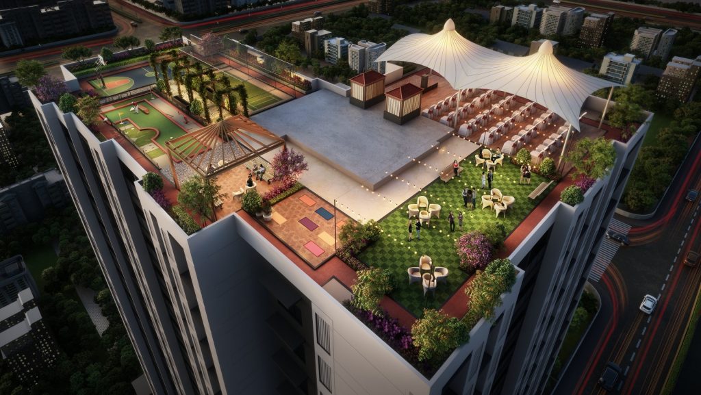 1 BHK & 2 BHK at Pokhran Road | Ashar Axis